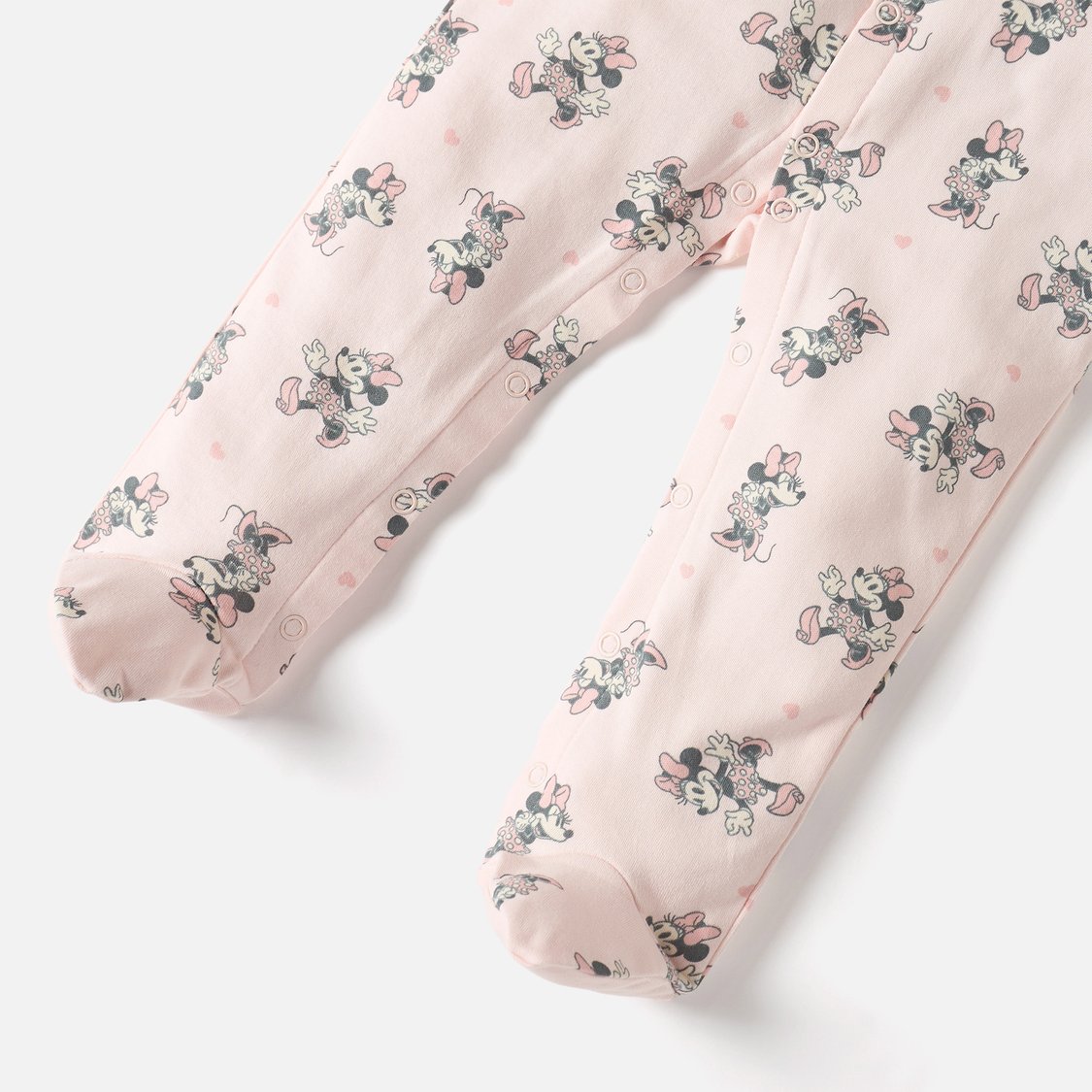Buy Minnie Mouse Print Closed Feet Sleepsuit with Button Closure from Disney at just INR 699.0 ...