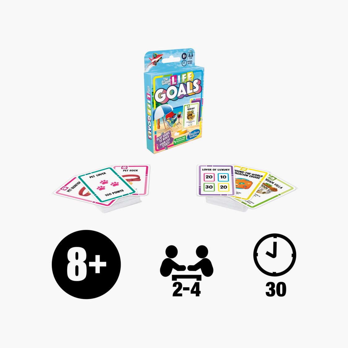 Buy Hasbro Gaming The Game of Life Goals Game Cards from Hasbro Gaming ...