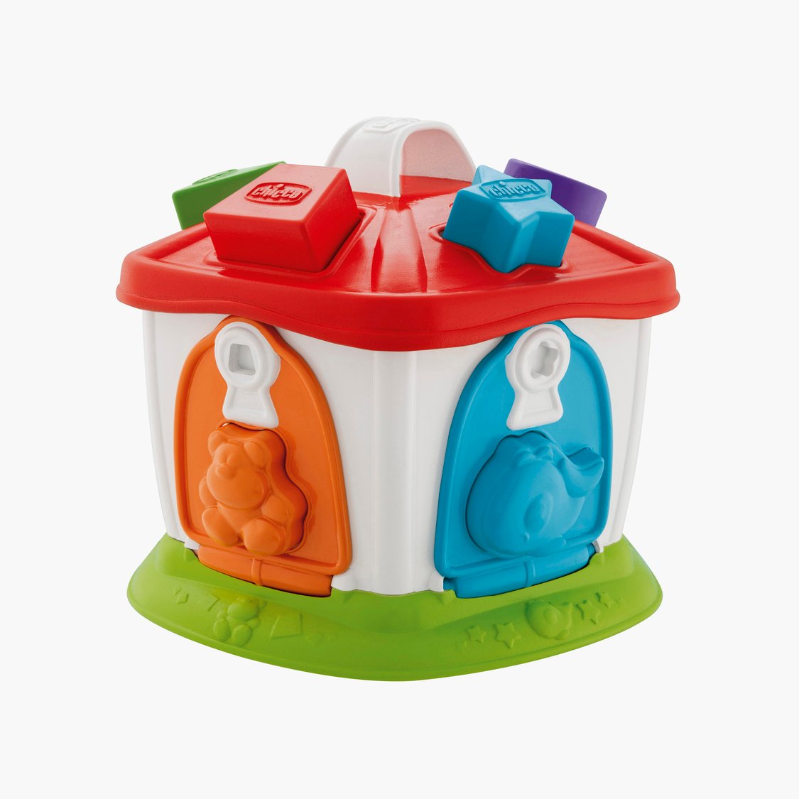 Buy Chicco Shape Sorter 2-in-1 Animal Cottage from Chicco at just INR ...