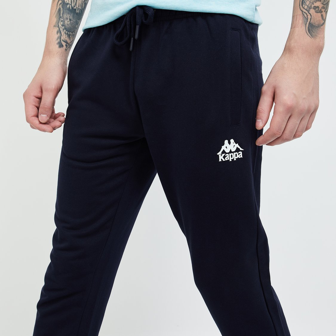 Buy KAPPA Solid Slim Fit Track Pants from Kappa at just INR 999.0