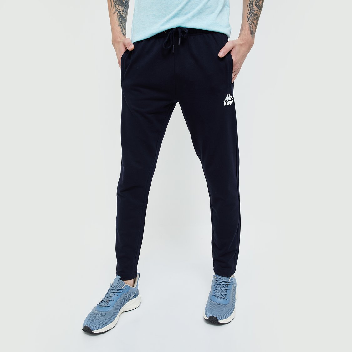Buy KAPPA Solid Slim Fit Track Pants from Kappa at just INR 999.0