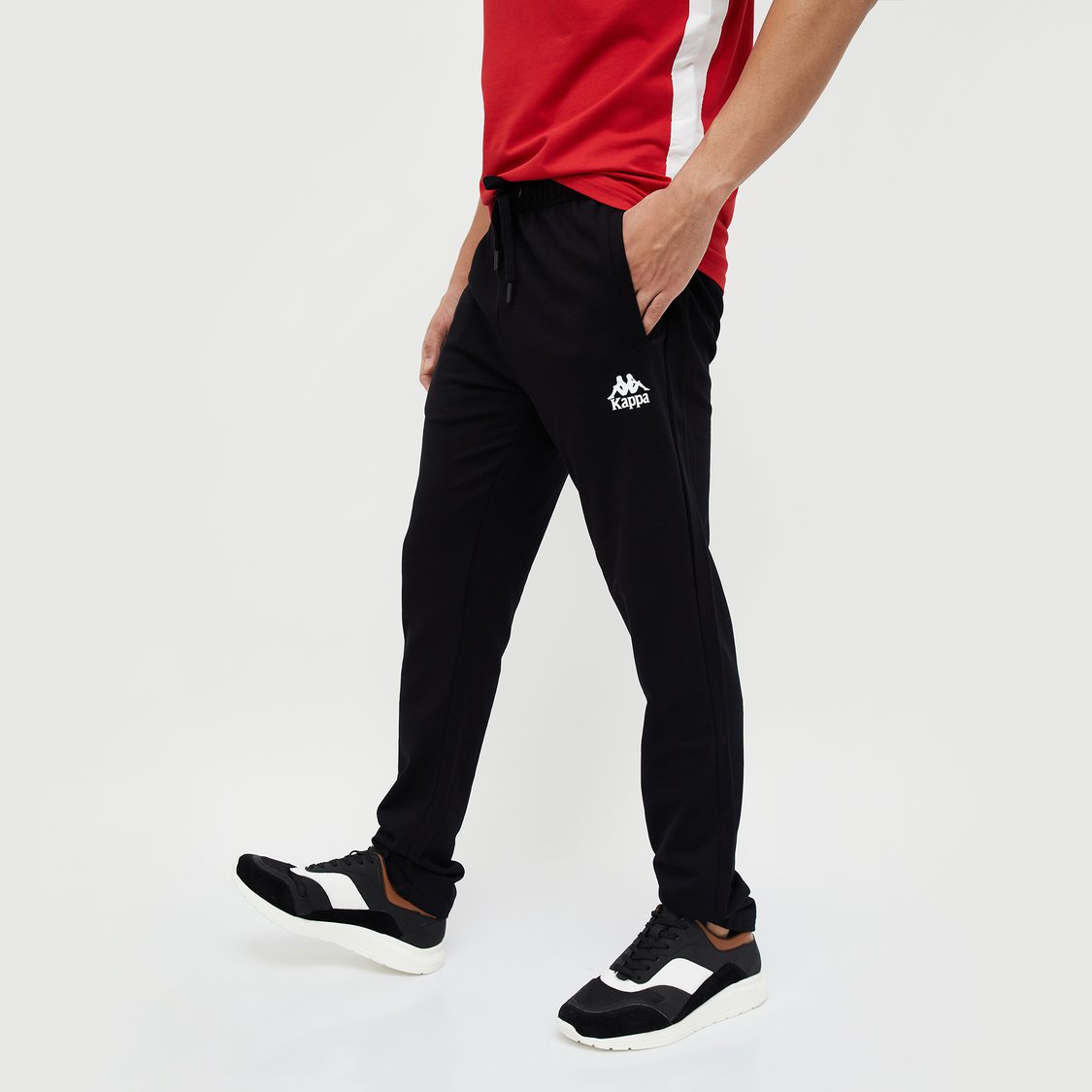 Buy KAPPA Solid Slim Fit Track Pants from Kappa at just INR 999.0