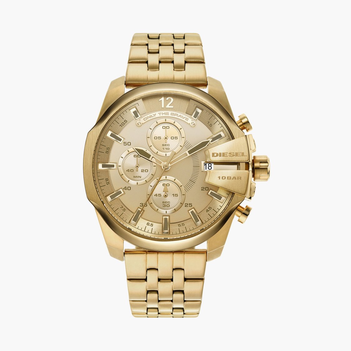 Buy DIESEL Baby Chief Men Chronograph Watch with Metal Strap - DZ4565I ...