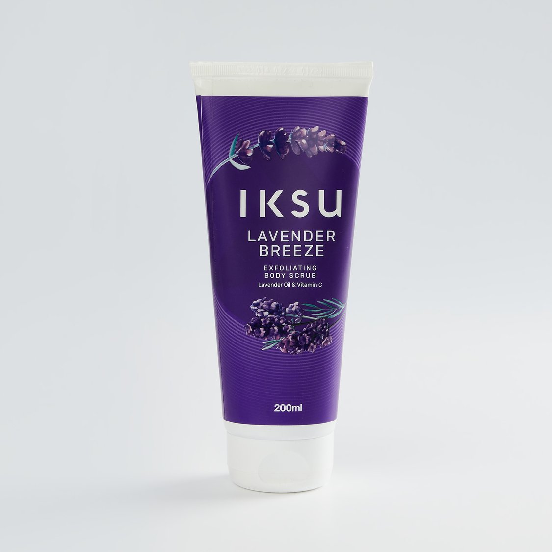 Buy IKSU Lavender Breeze Body Scrub - 200ml from Iksu at just INR 299.0