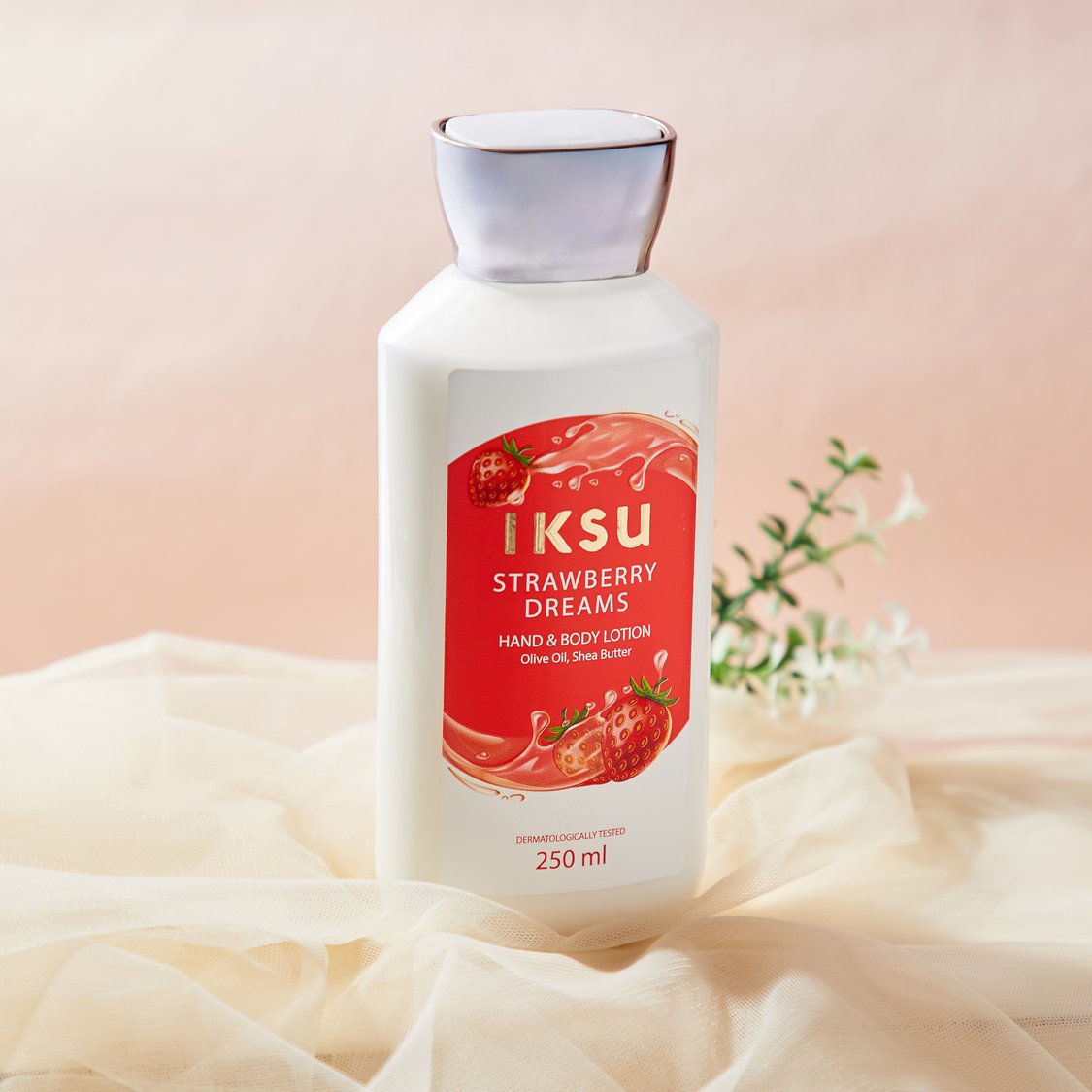 Buy IKSU Strawberry Dreams Hand & Body Lotion - 250ml from Iksu at just ...