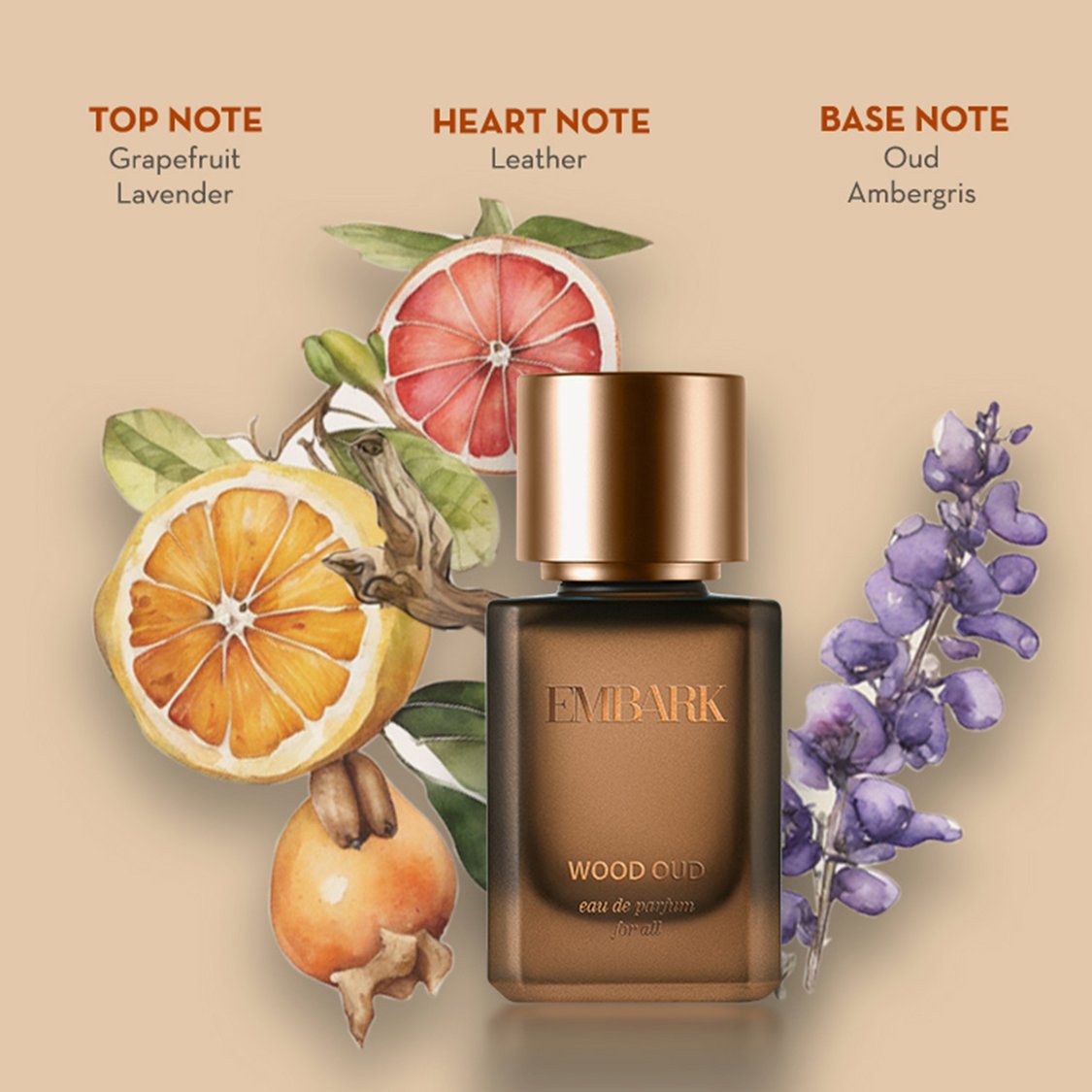 Buy EMBARK Wood Oud For All Eau De Parfum - 50ml from Embark at just ...