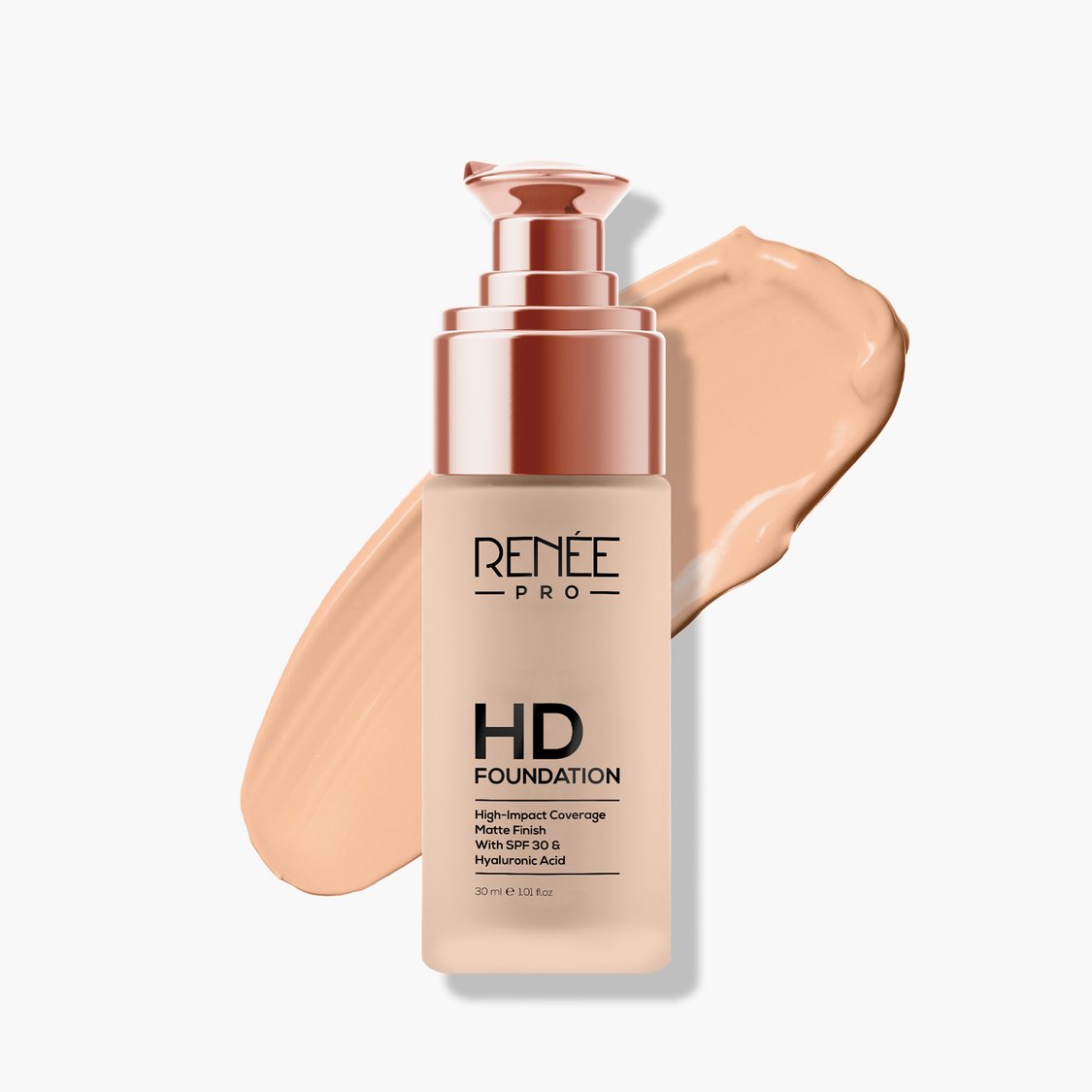 Buy RENEE Pro HD Foundation - Oak - 30ml from RENEE at just INR 1050.0