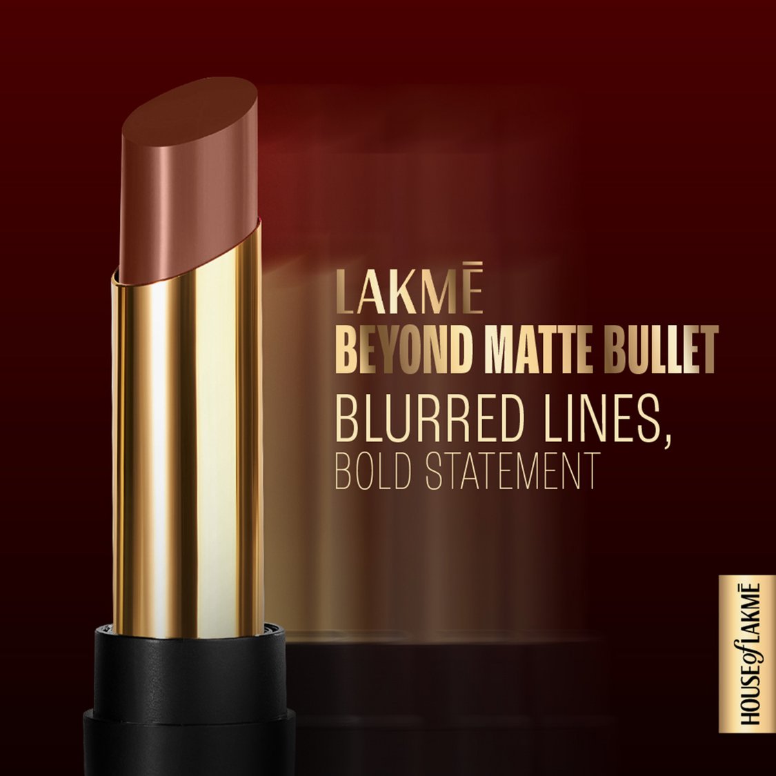 Buy LAKME Absolute Beyond Matte Lipstick - 301 Brown Beauty - 3.4g from ...