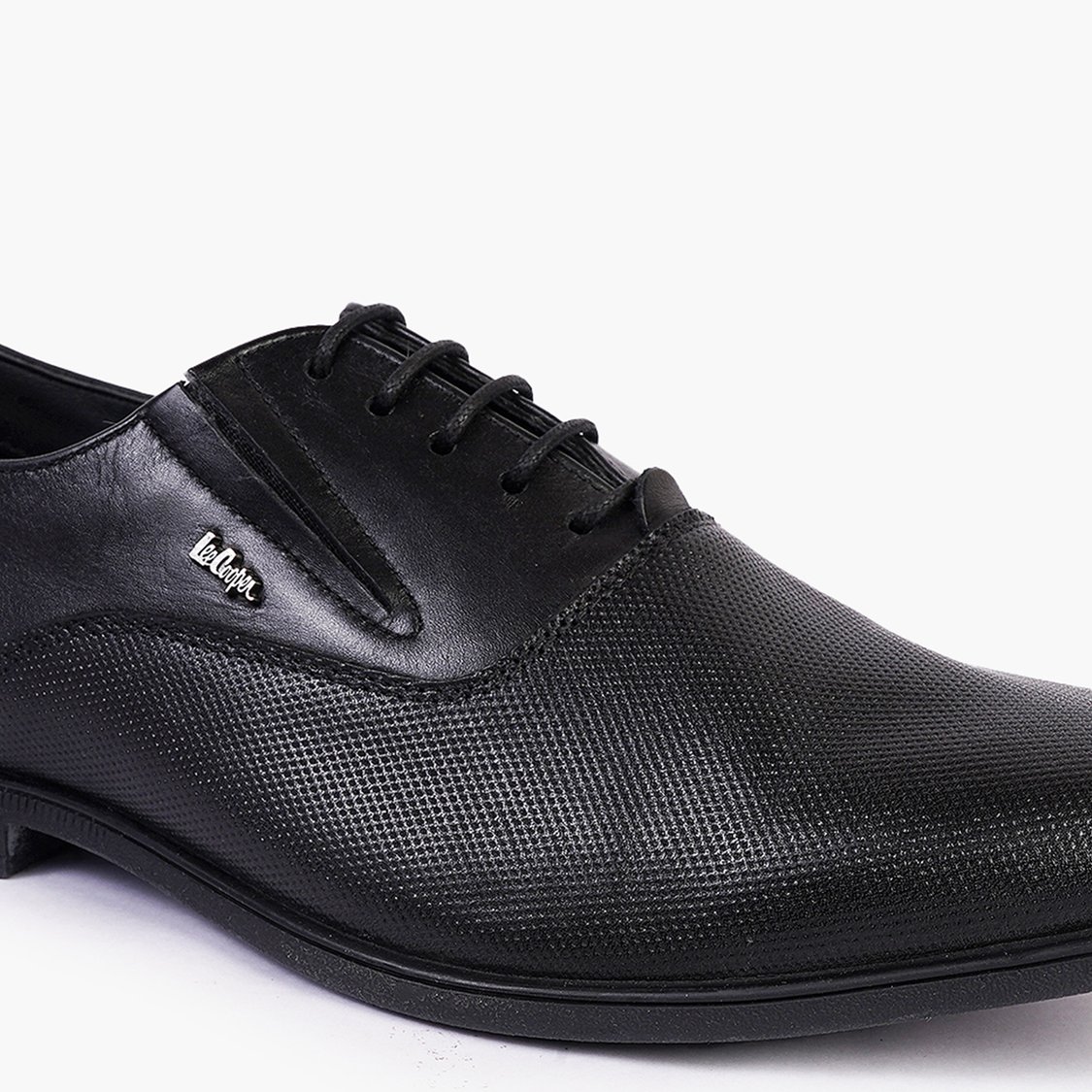 Buy LEE COOPER Men Textured Lace-Up Oxford Shoes from Lee Cooper at ...