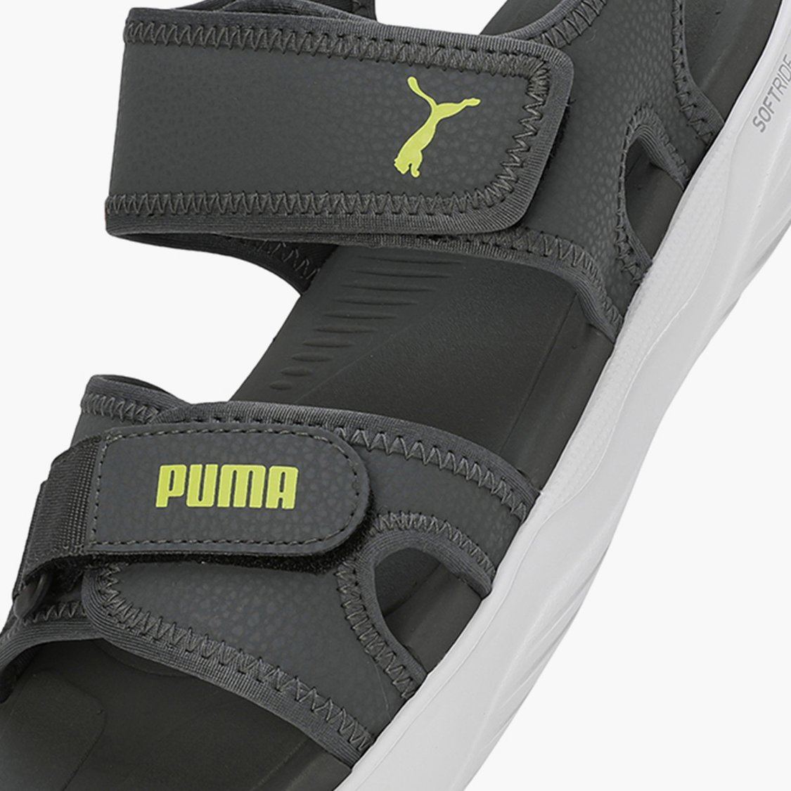Buy PUMA Men Logo Printed Velcro Closure Sandals from PUMA at just INR ...