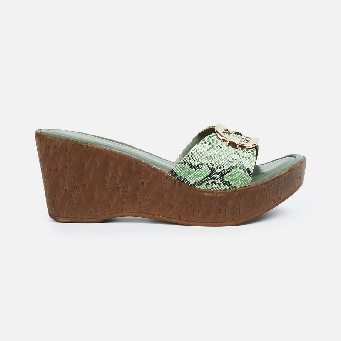 Buy CATWALK Animal Print Wedges from Catwalk at just INR 2295.0