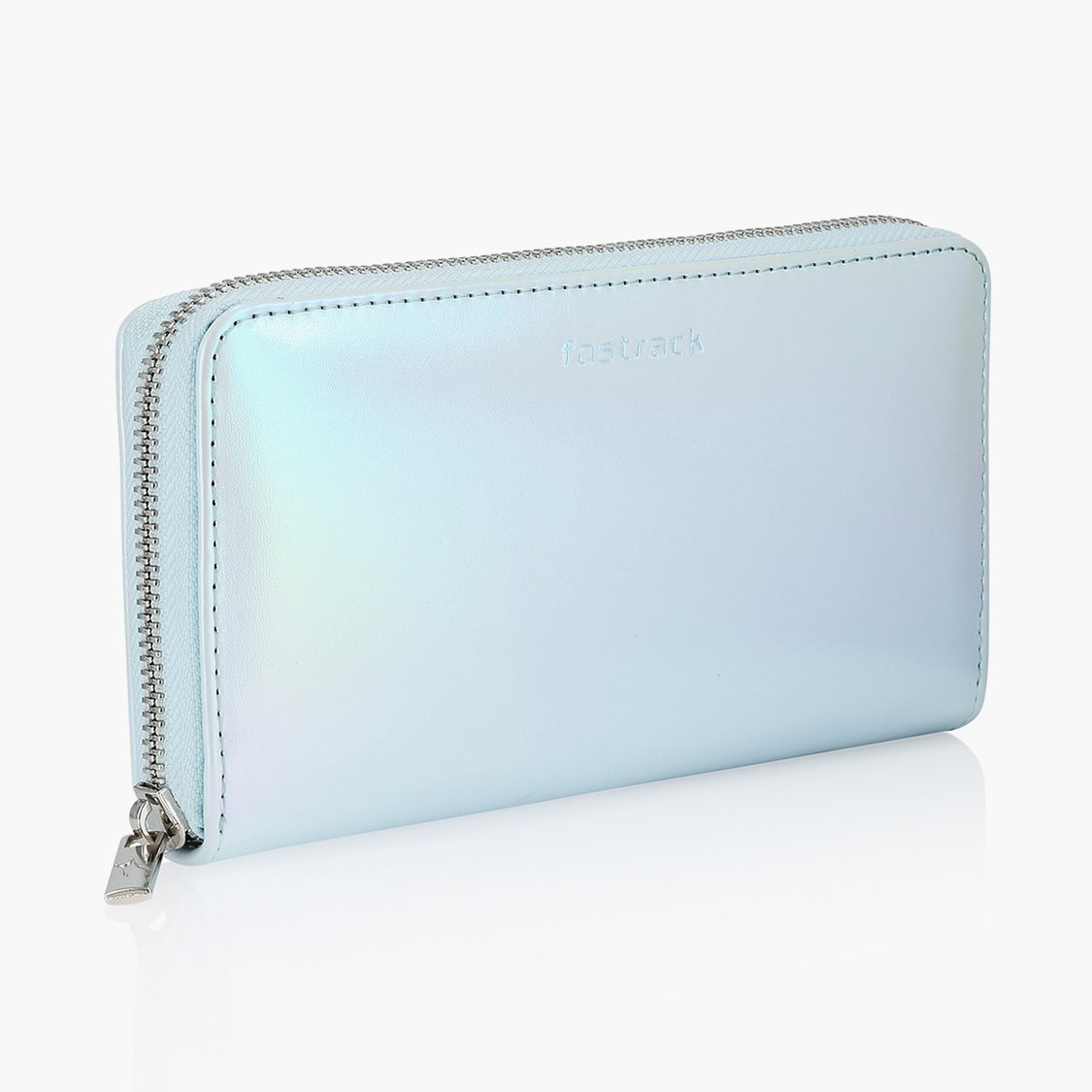 Buy FASTRACK Women Solid Zip-Around Wallet from Fastrack at just INR 1345.0