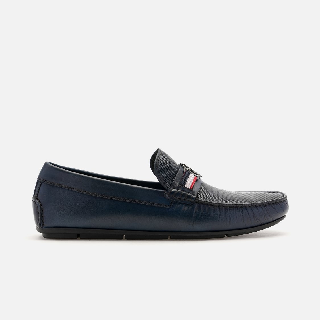 Buy U.S. POLO ASSN. Gregor Men Leather Bit Loafers from U.S. POLO ASSN ...