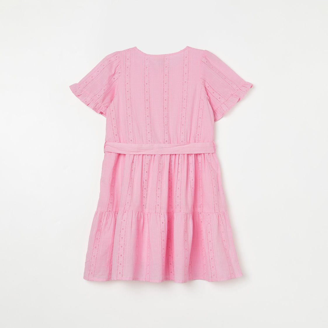 Buy ED-A-MAMMA Girls Embroidered A-Line Dress from Ed-A-Mamma at just ...