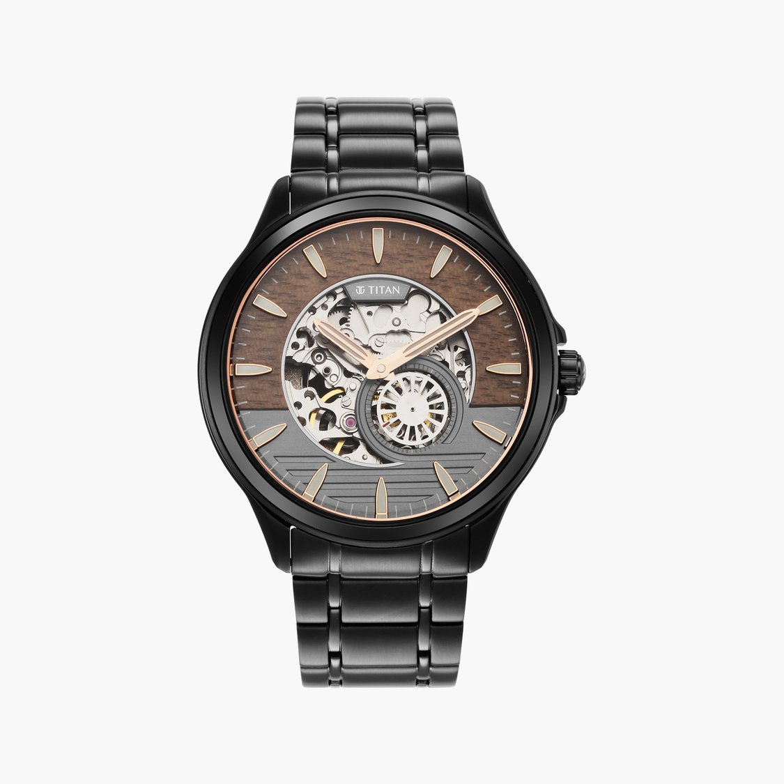 Buy TITAN Maritime Men Automatic Watch - NS1793KM04 from Titan at just ...