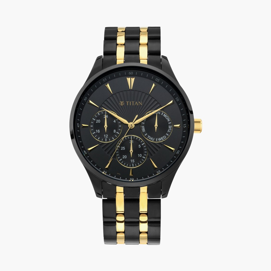 Buy TITAN Regalia Opulent Men Chronograph Watch with Stainless Steel ...
