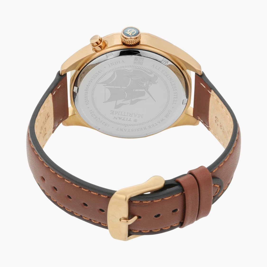 Buy TITAN Maritime Men Multifunction Watch - NS1829QL01 from Titan at ...