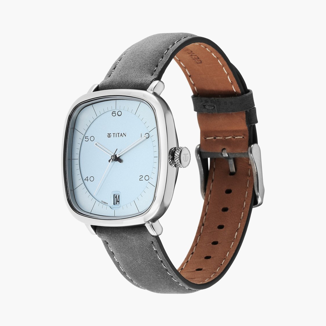 Buy TITAN Neo Curve Men Analog Watch with Leather Strap - NS1885SL01 ...