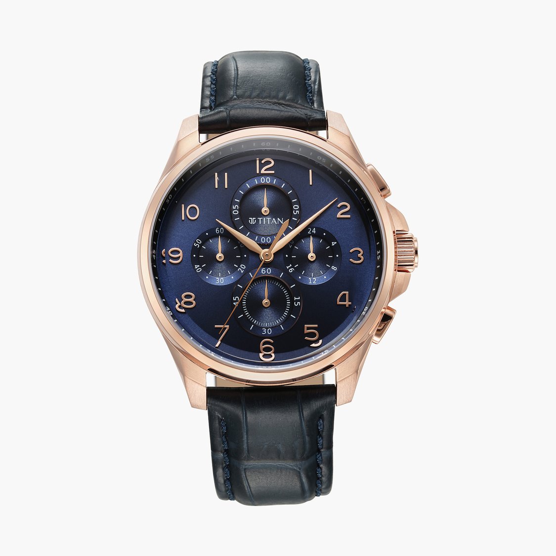 Buy TITAN Classic Men Multifunction Watch - NS90169WL01 from Titan at ...