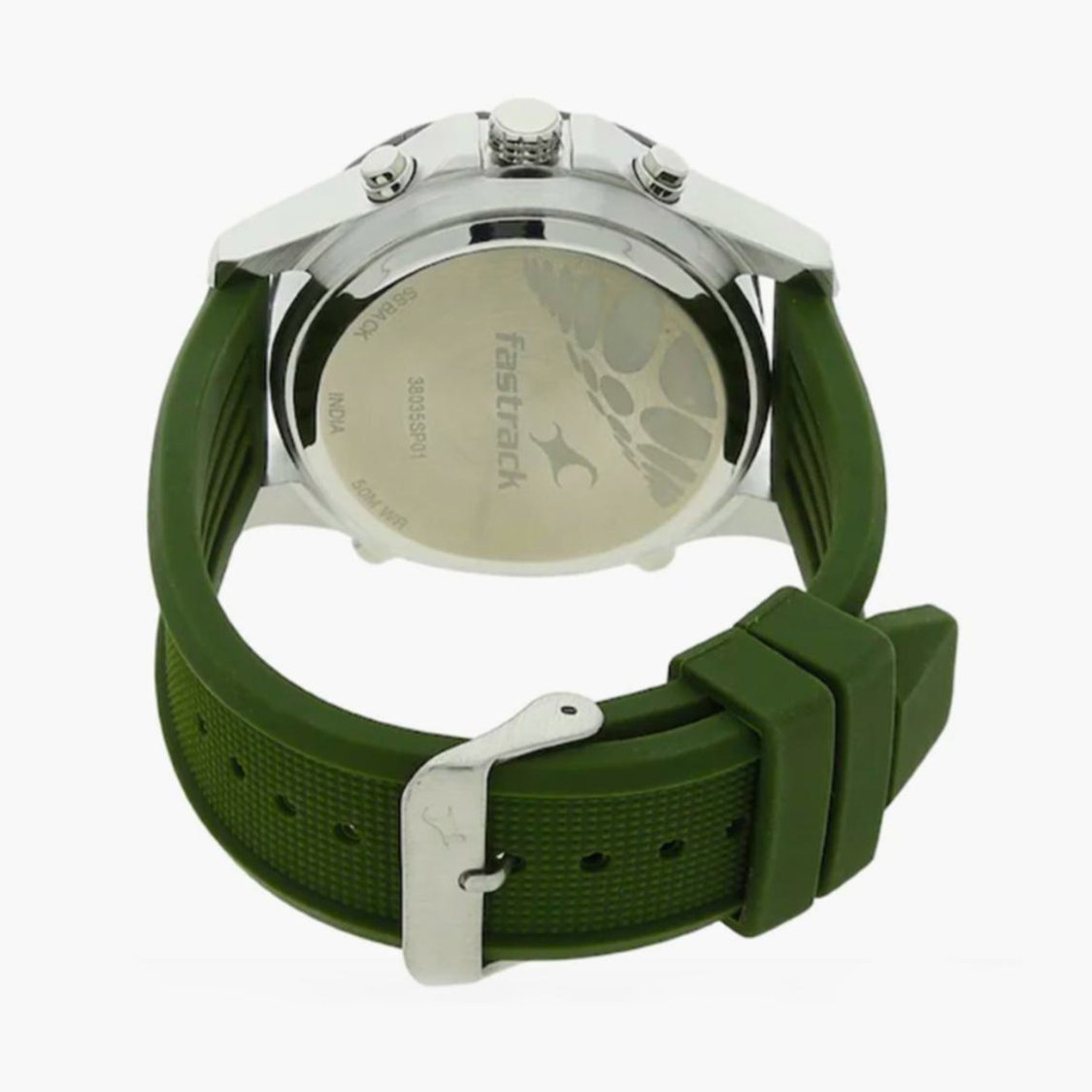 Buy FASTRACK Men Analog-Digital Watch with Silicone Strap - NS38035SP01 ...
