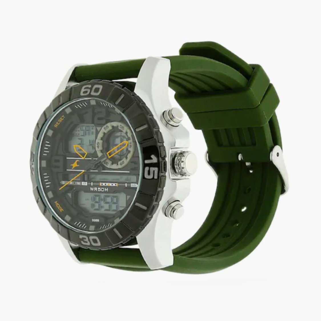 Buy FASTRACK Men Analog-Digital Watch with Silicone Strap - NS38035SP01 ...