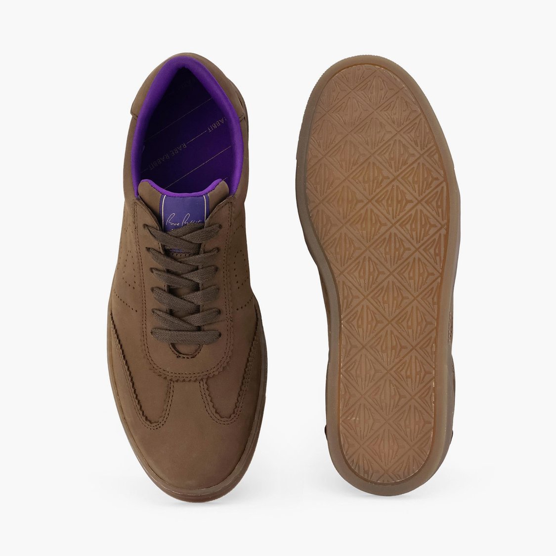 Buy RARE RABBIT Magellan Panelled Lace-up Sneakers from Rare Rabbit at ...