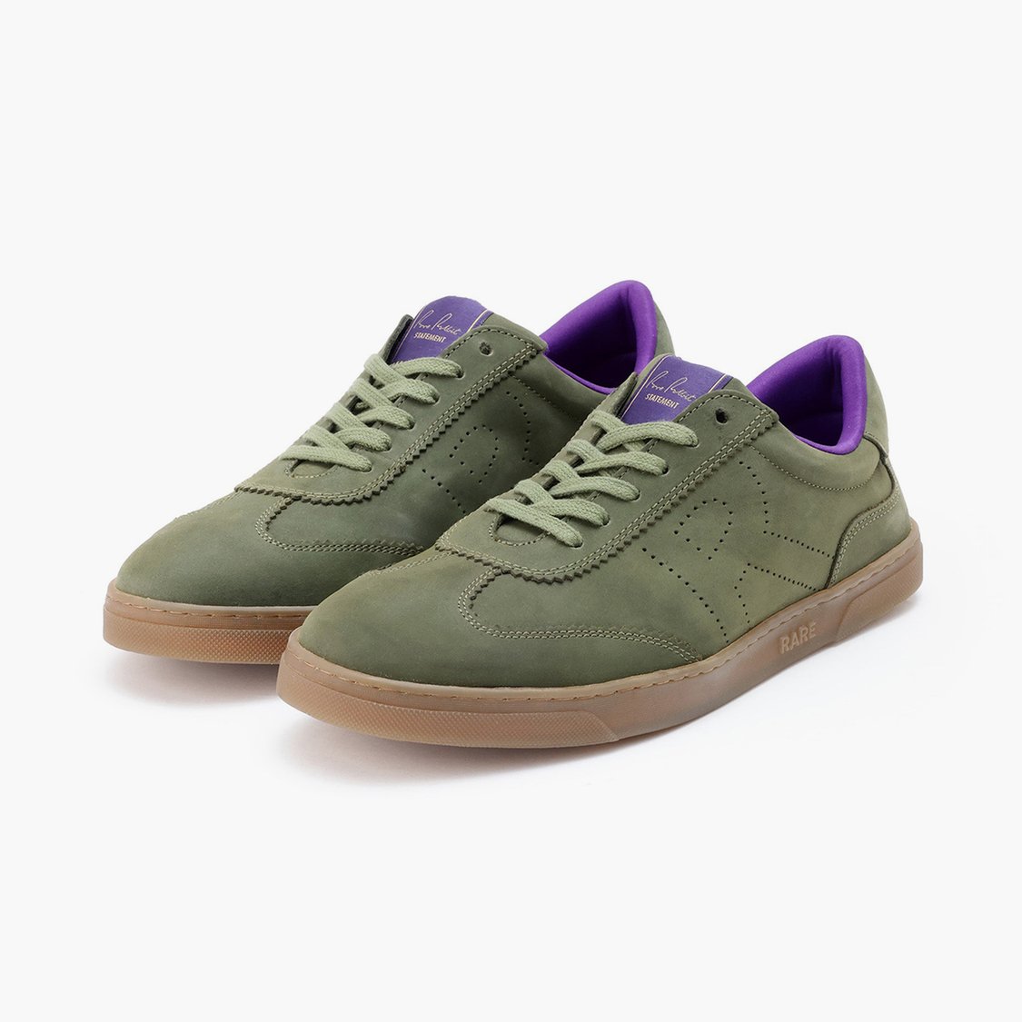 Buy RARE RABBIT Magellan Panelled Lace-up Sneakers from Rare Rabbit at ...
