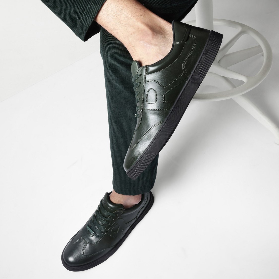 Buy RARE RABBIT Merc Men Lace-Up Sneakers from Rare Rabbit at just INR ...