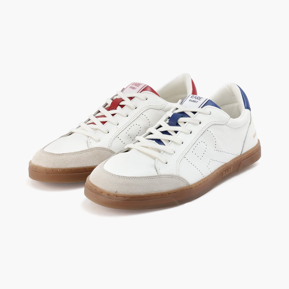 Buy RARE RABBIT Rocco Men Solid Lace-Up Sneakers from Rare Rabbit at ...