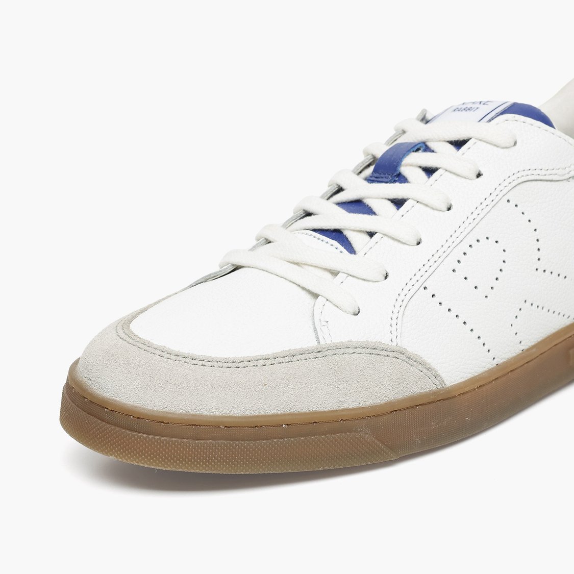 Buy RARE RABBIT Rocco Men Solid Lace-Up Sneakers from Rare Rabbit at ...