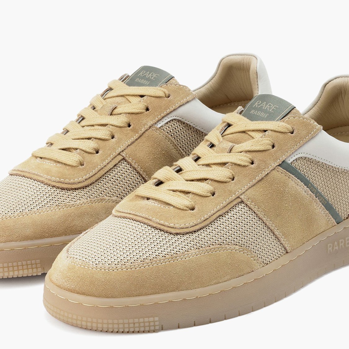 Buy RARE RABBIT Rubio Men Suede Panel Sneakers from Rare Rabbit at just ...