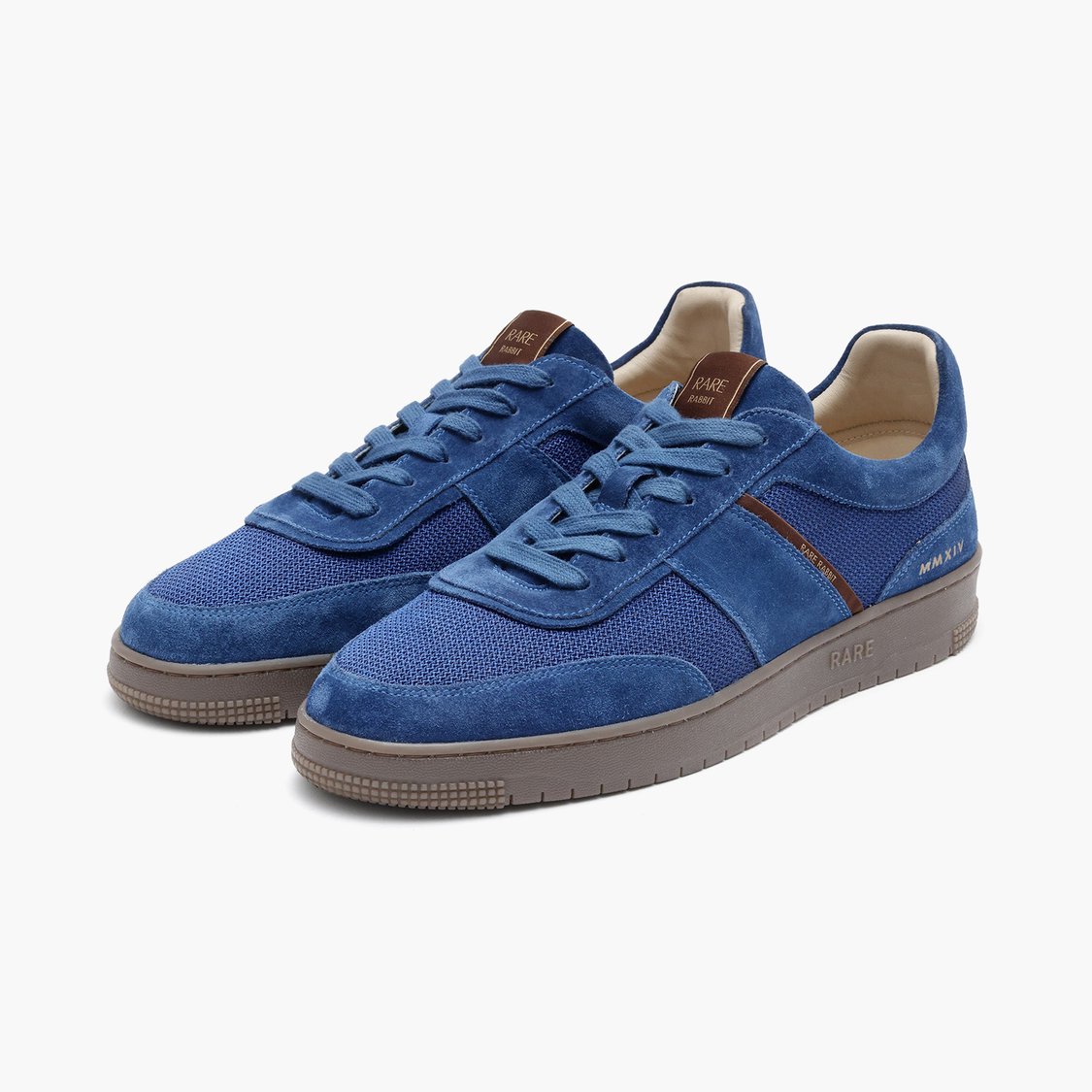 Buy RARE RABBIT Rubio Men Suede Panel Sneakers from Rare Rabbit at just ...