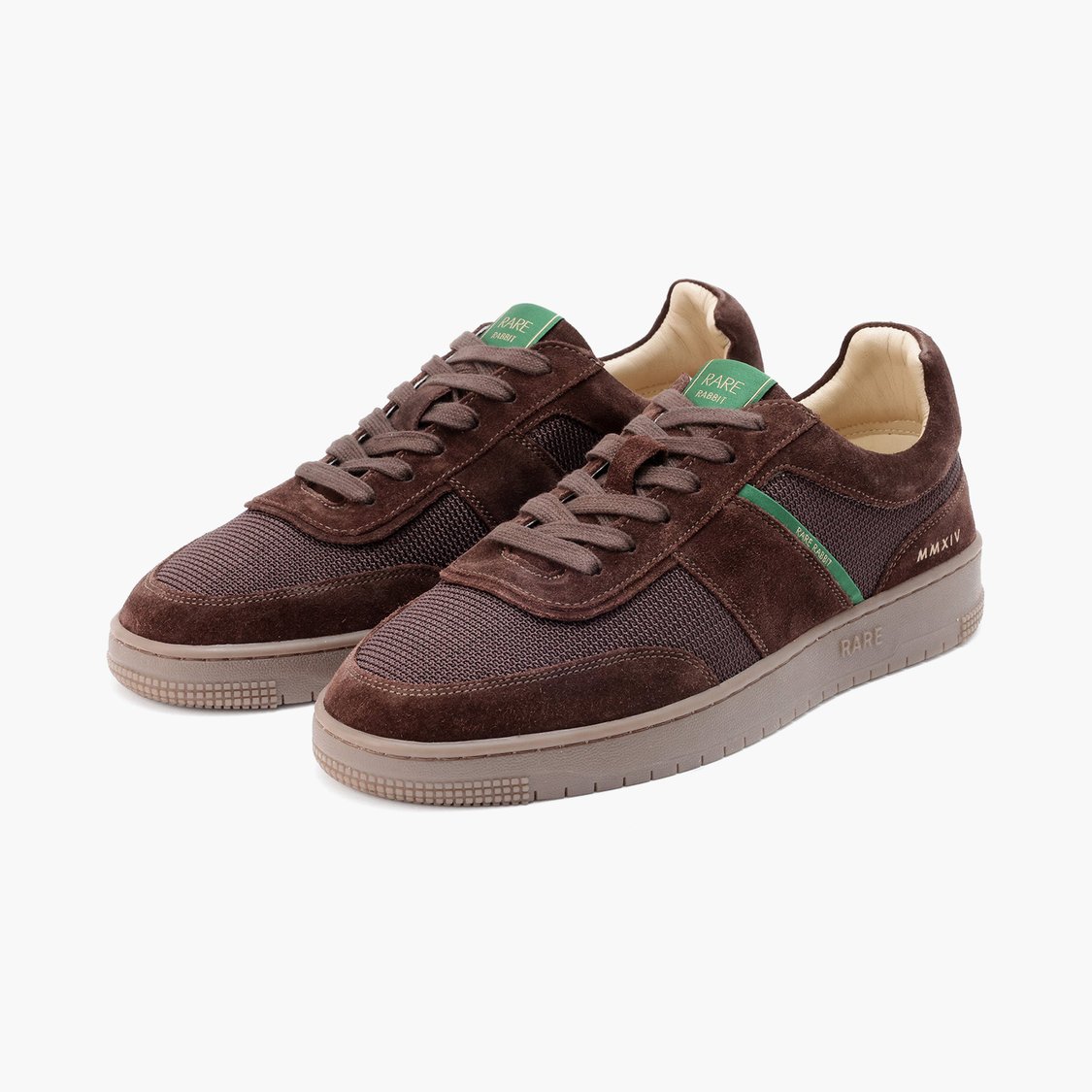 Buy RARE RABBIT Rubio Men Suede Panel Sneakers from Rare Rabbit at just ...