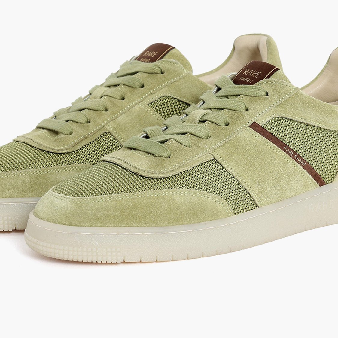 Buy RARE RABBIT Rubio Men Suede Panel Sneakers from Rare Rabbit at just ...