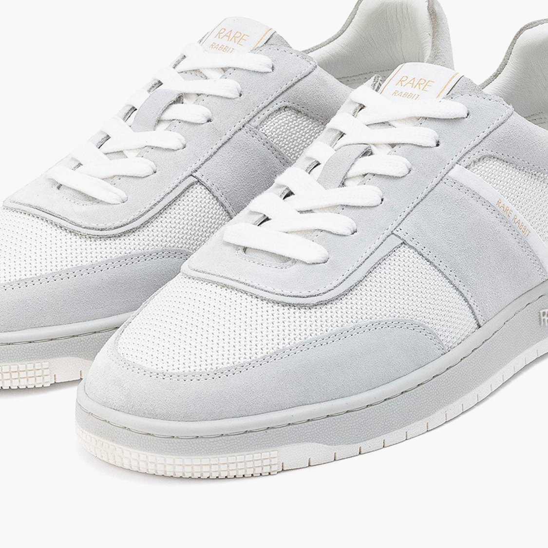 Buy RARE RABBIT Rubio Men Suede Panel Sneakers from Rare Rabbit at just ...