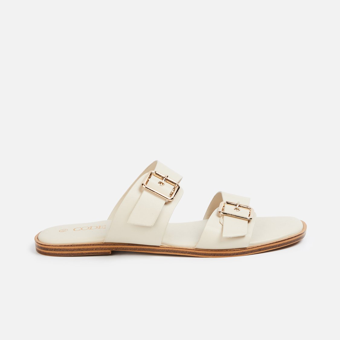 Buy CODE Solid Adjustable Sandals from CODE at just INR 1299.0
