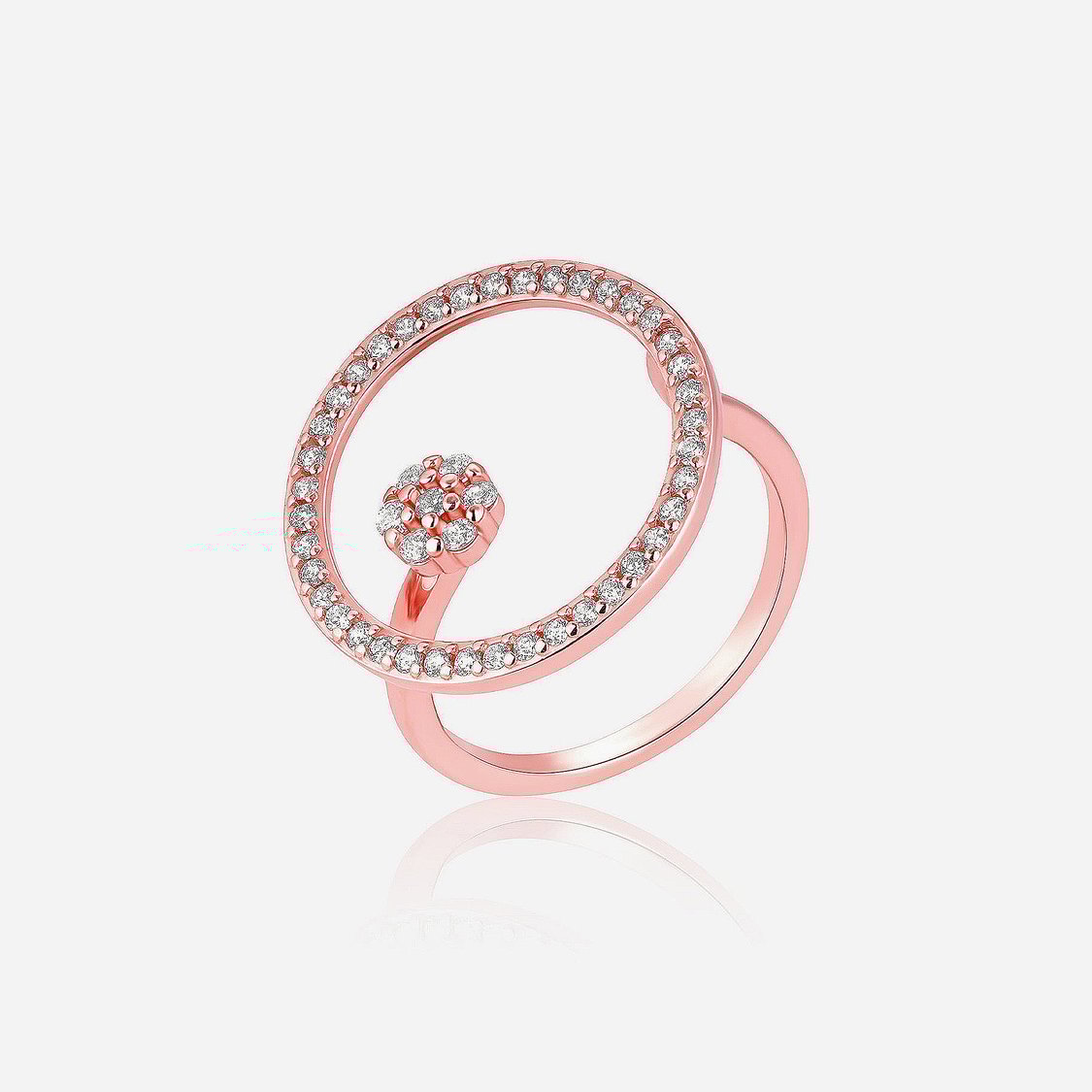 Buy GIVA Sterling Silver Orbit Finger Ring from Giva at just INR 2899.0