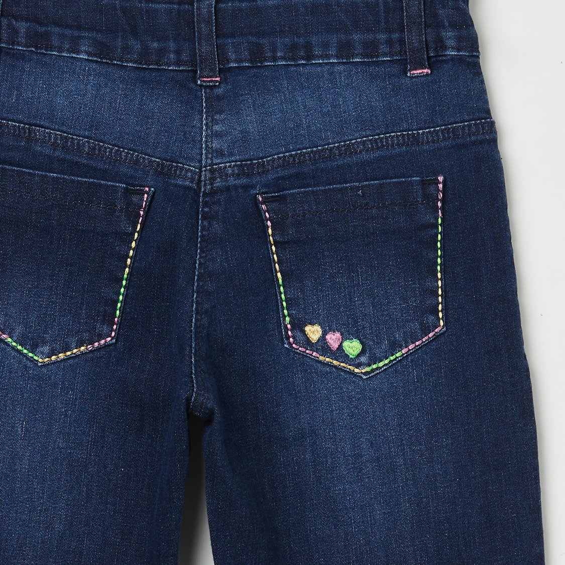 Buy PEPPERMINT Girls Foil Print Bootcut Jeans from Peppermint at just ...