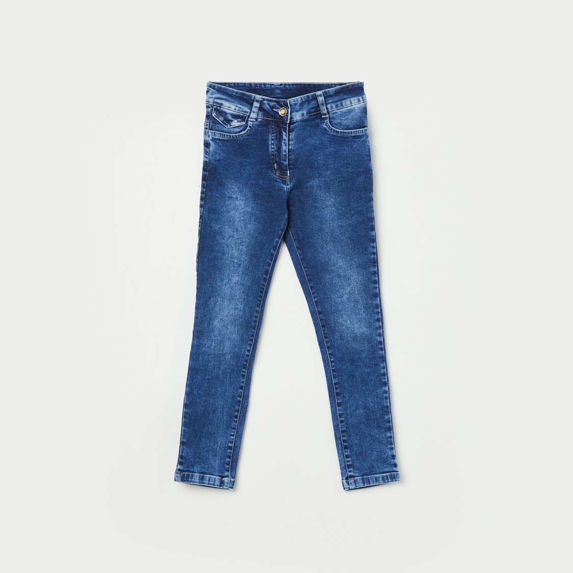 Buy PEPPERMINT Girls Washed Straight Fit Jeans from Peppermint at just ...