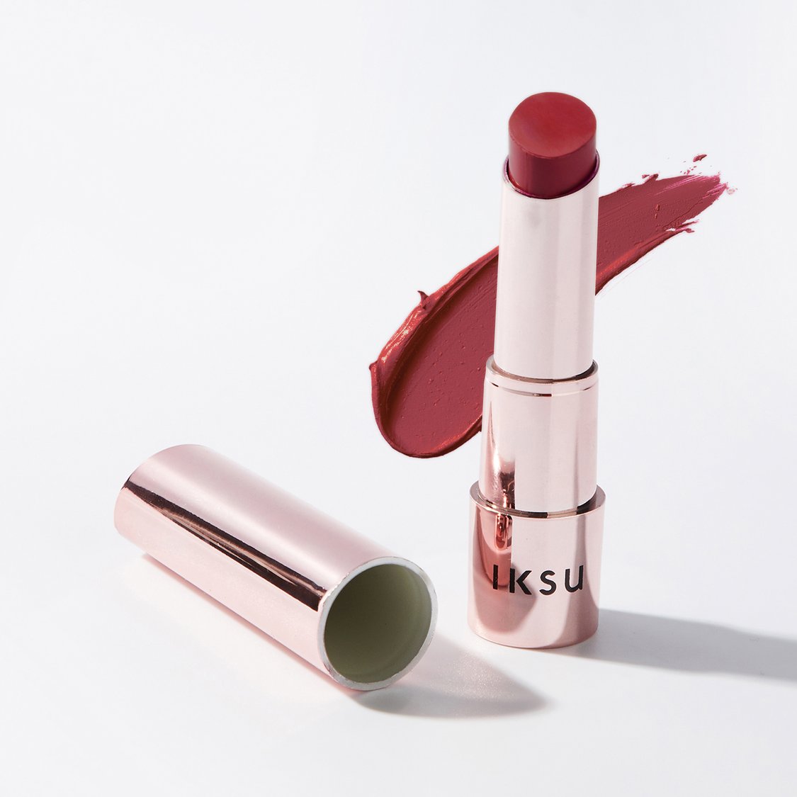 Buy IKSU Matte In Love Lipstick - Ruby Red - 3.5g from Iksu at just INR ...