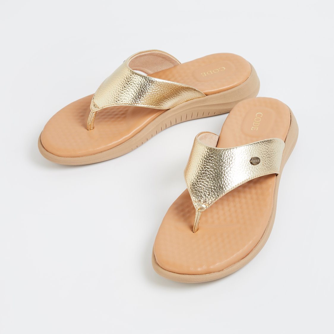 Buy CODE Women Textured Sandals from CODE at just INR 1499.0