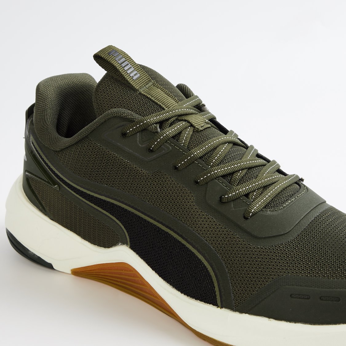 Buy PUMA Extrinsic Mesh-Textured Running Shoes from PUMA at just INR 6499.0
