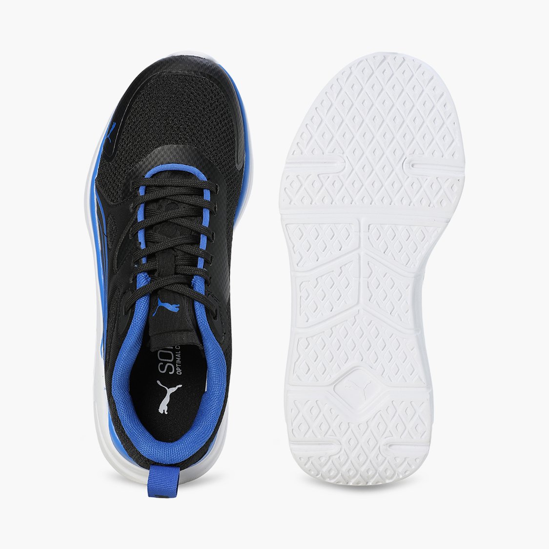 Buy PUMA Boys Turboglide Contrast Detailed Sports Shoes from PUMA at ...