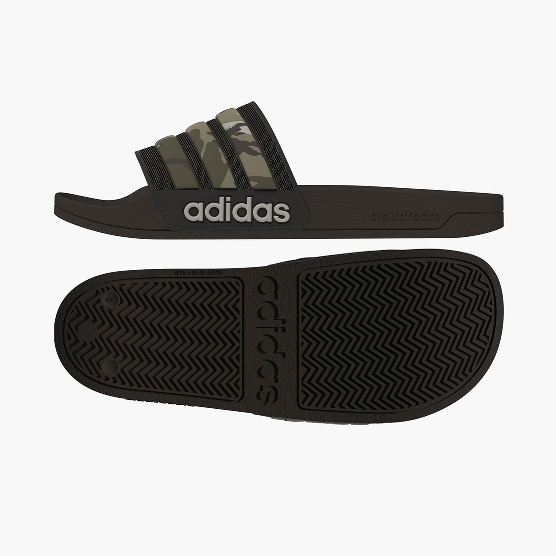 Buy ADIDAS Adilette Shower Men Camouflage Sliders from Adidas at just ...