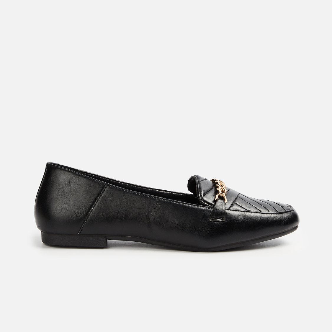 Buy CODE Chain-Detail Penny Loafers from CODE at just INR 1299.0