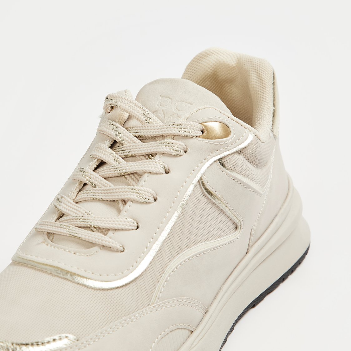 Buy GINGER Colourblock Low Top Sneakers from Ginger at just INR 1999.0