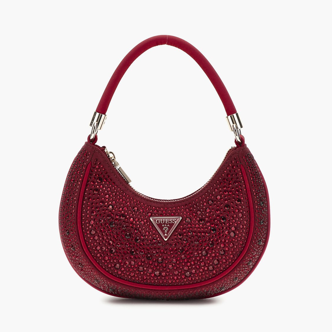 Buy GUESS Zalina Rhinestone Embellished Shoulder Bag from Guess at just ...
