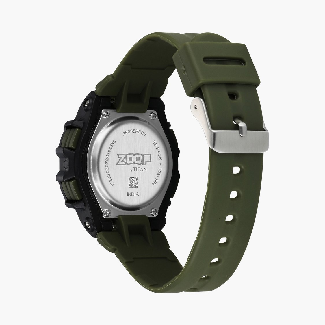 Buy ZOOP Pop Colour Digital Watch - 26035PP06W from Zoop at just INR 899.0