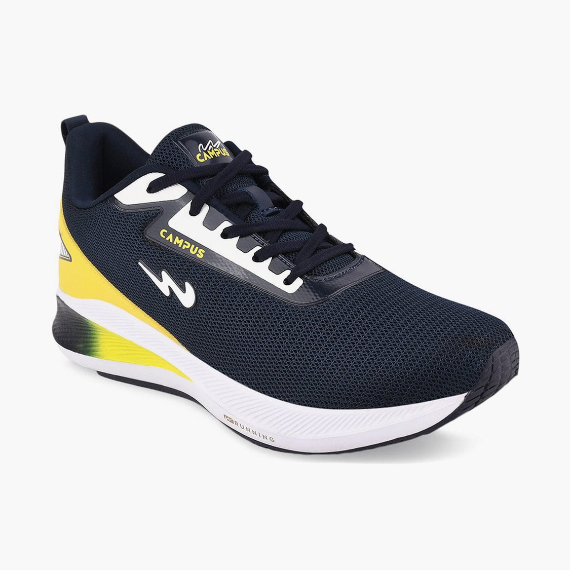 Buy CAMPUS Kripto Colourblocked Lace Up Running Shoes from Campus at ...