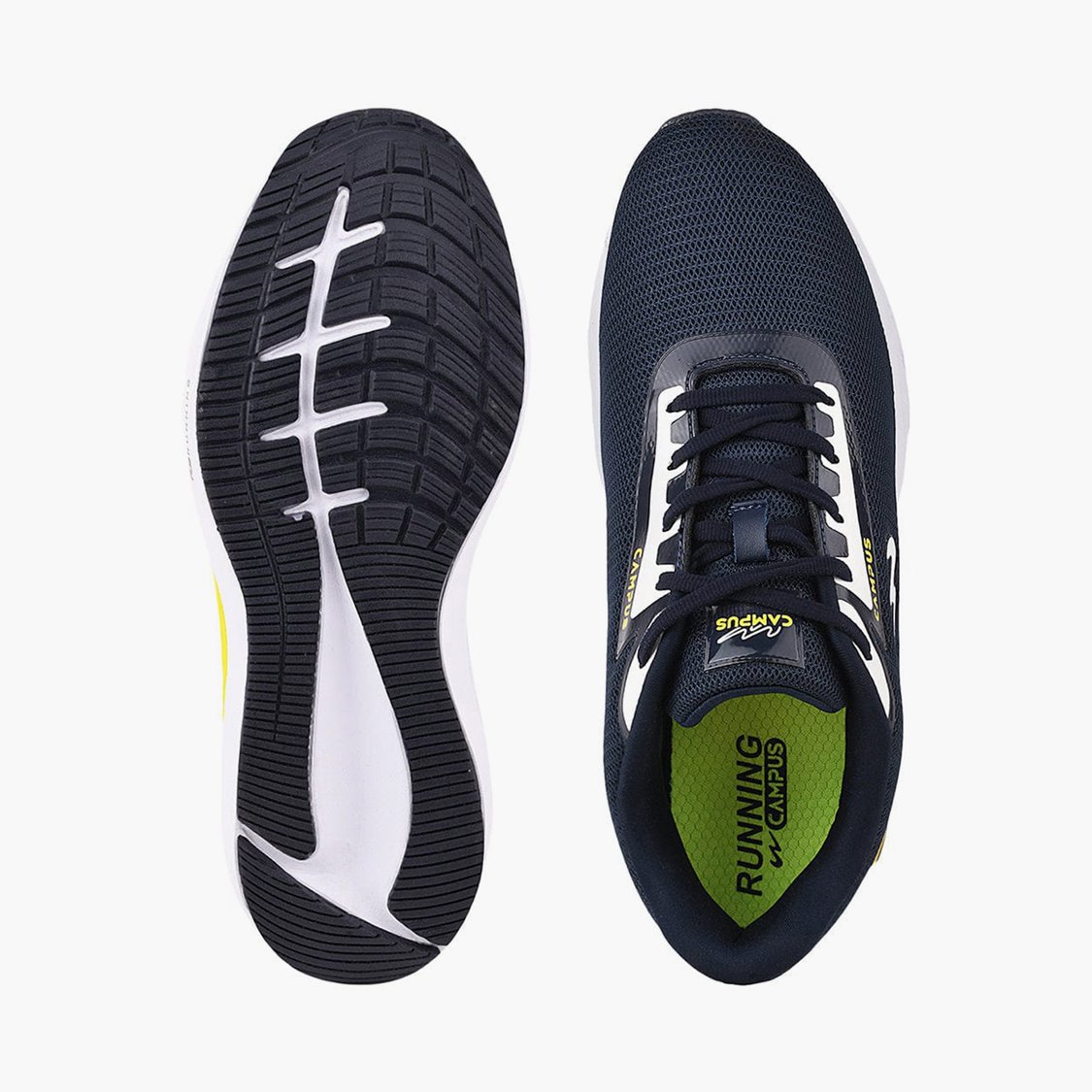 Buy CAMPUS Kripto Colourblocked Lace Up Running Shoes from Campus at ...